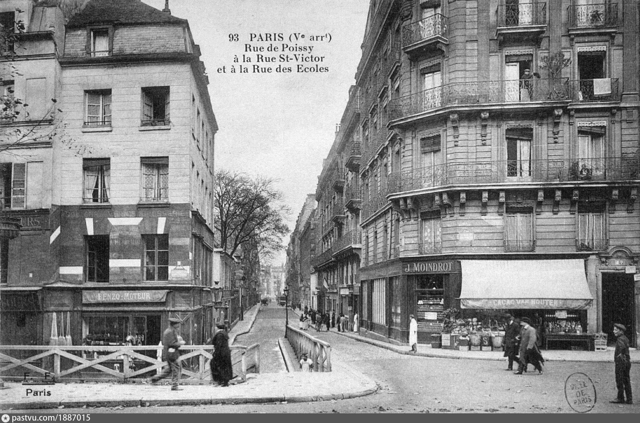 Rue De Poissy La Rue St Victor Et La Rue Des coles Rue De Poissy La Rue St Victor Et La Rue Des coles